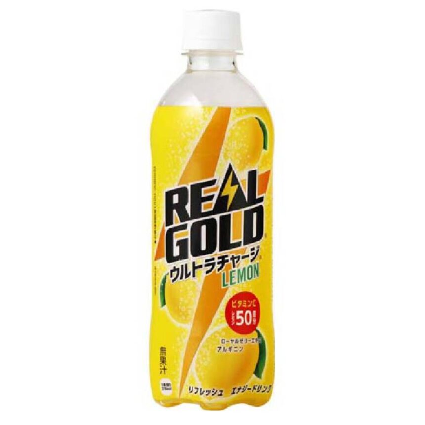 Coca Cola Real Gold Lemon Japan 490 ml | Candy Snack Experts