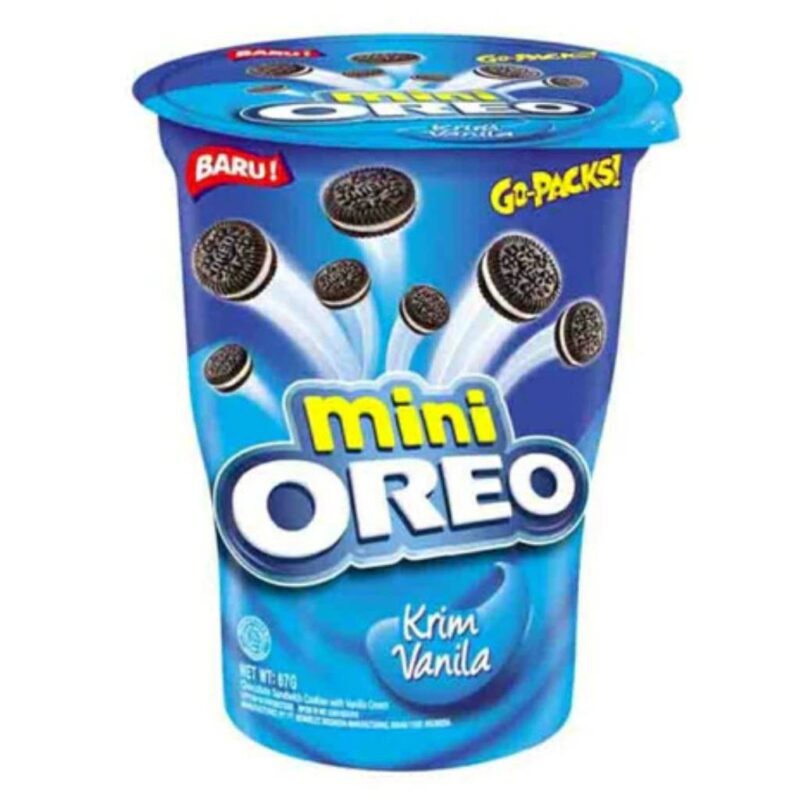 Oreo Mini Cup Vanilla 61.3gr | Candy Snack Experts